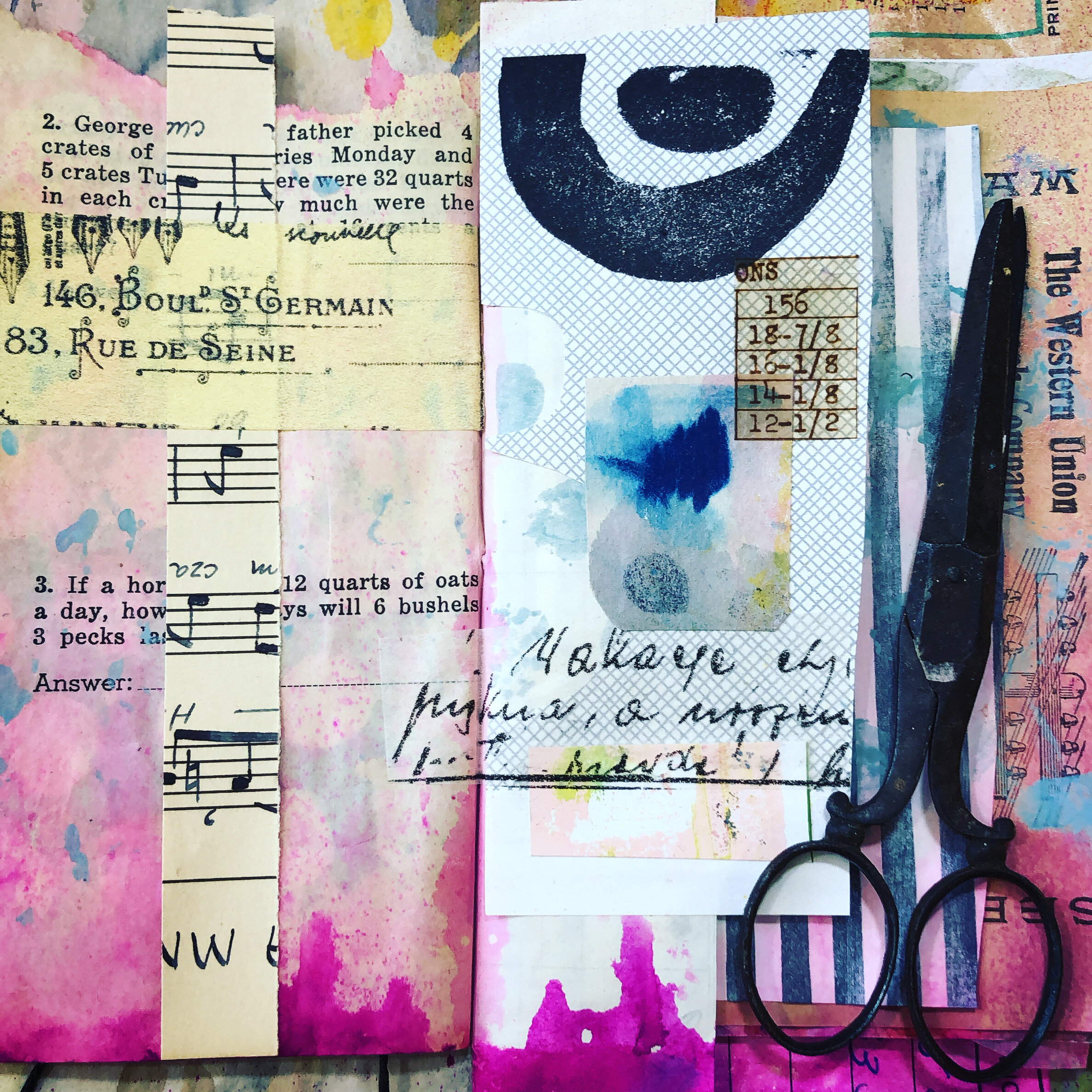 5 minute challenge- journal pages — Altered States Studio