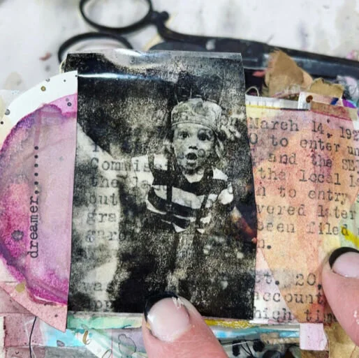 Image Transfers in Art Journaling — Altered States Studio