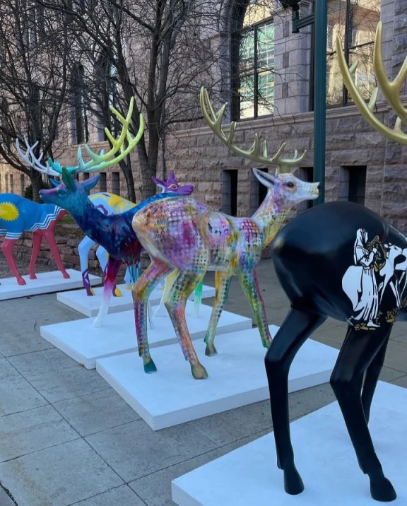 community holiday display — Altered States Studio