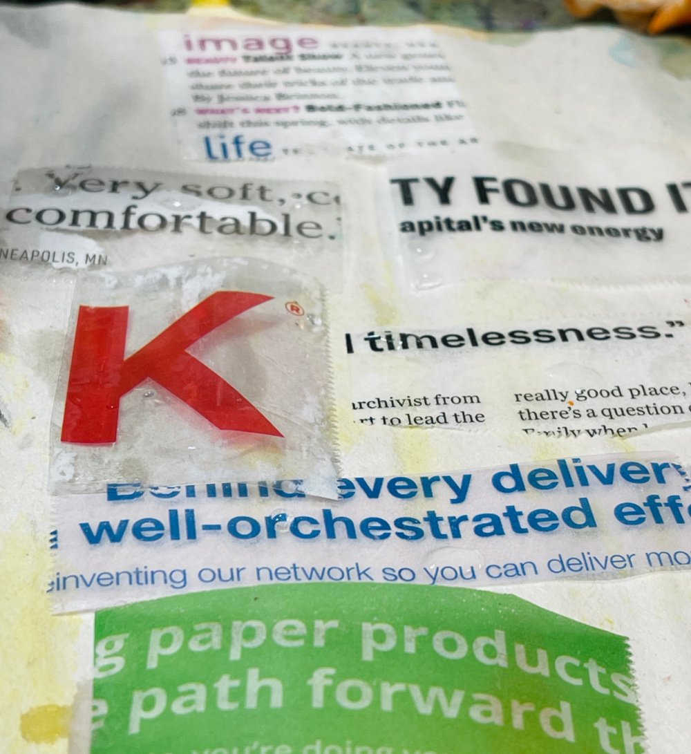 Packing tape transfer tips — Altered States Studio