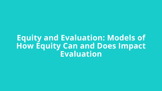 Resources — Equitable Evaluation