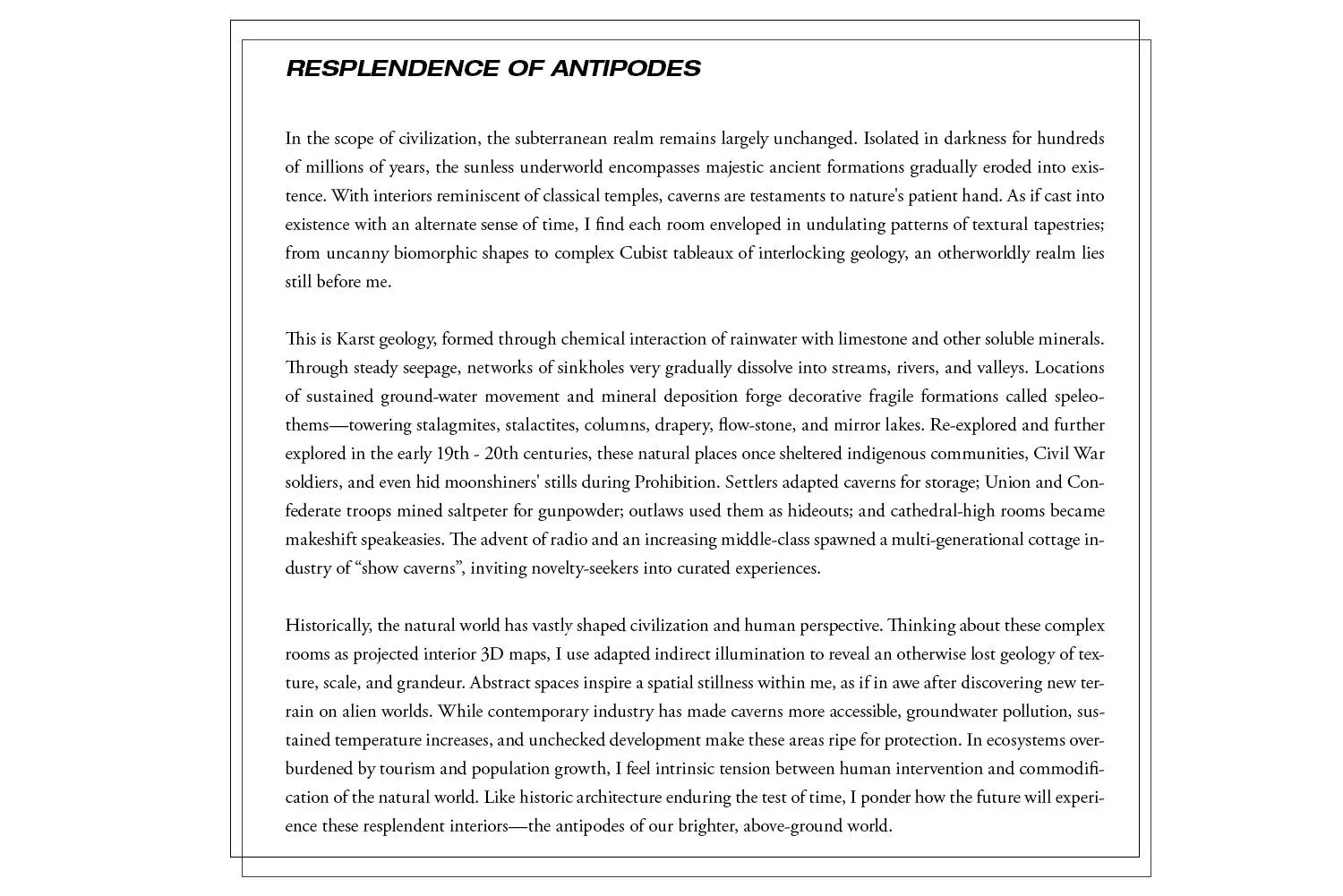 Resplendence of Antipodes — Christos J. Palios | Photographer