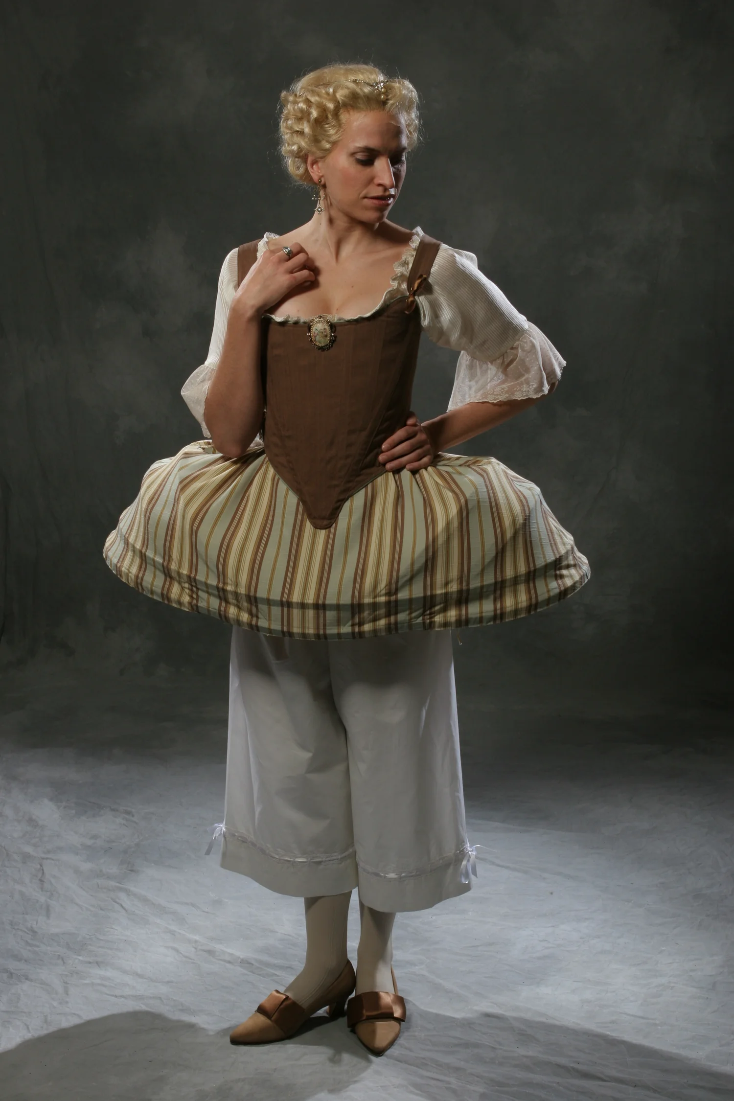 c. 1770 Judith Stays — Period Corsets