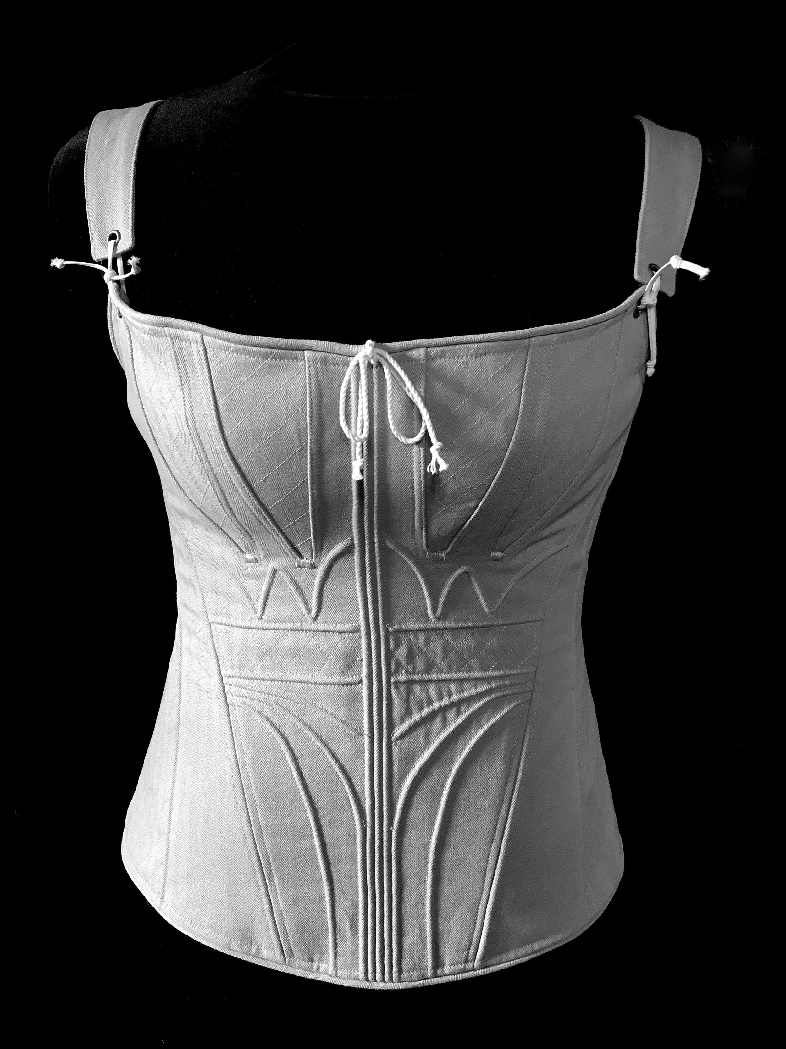Corded Regency Stays — Period Corsets