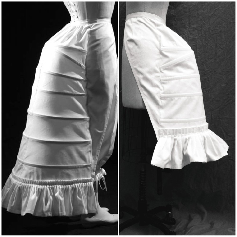 19th c. Bustle — Period Corsets
