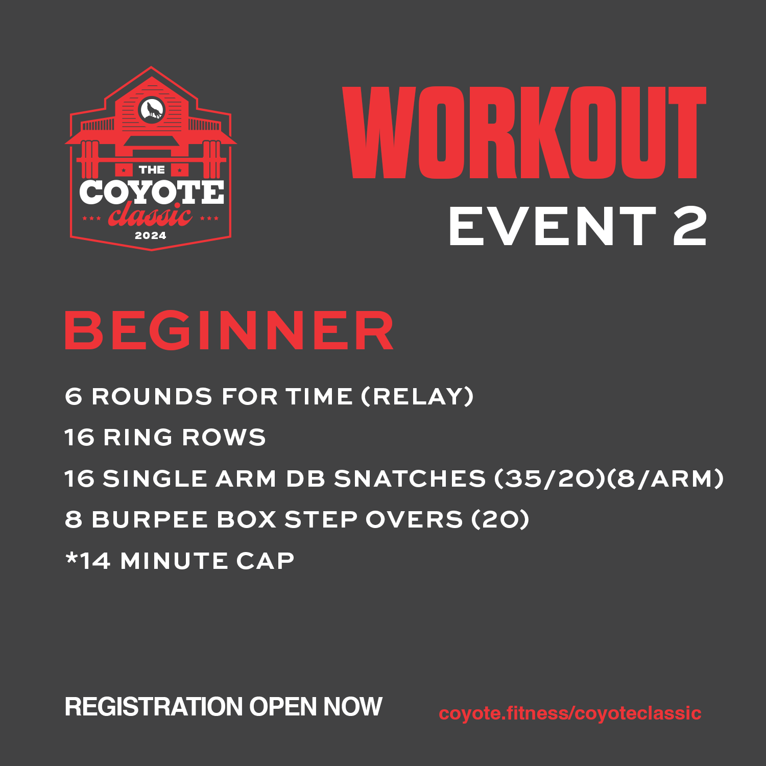 The Coyote Classic — Coyote Fitness