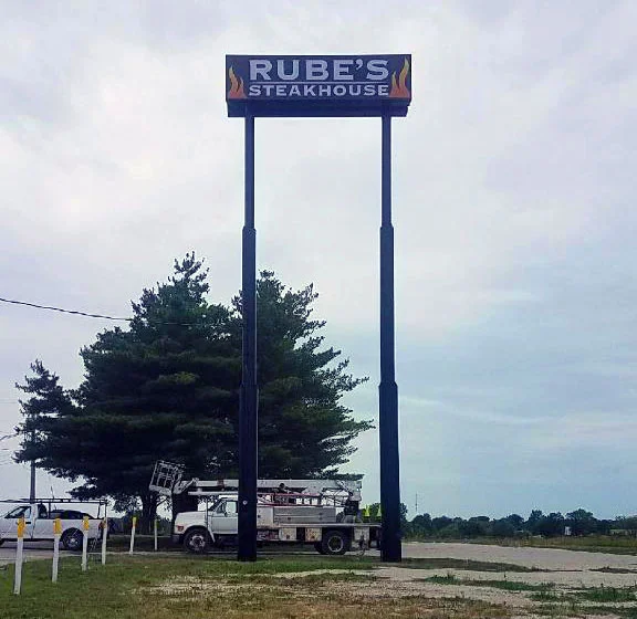 Pole Signs — Tim Neal Signs & Design