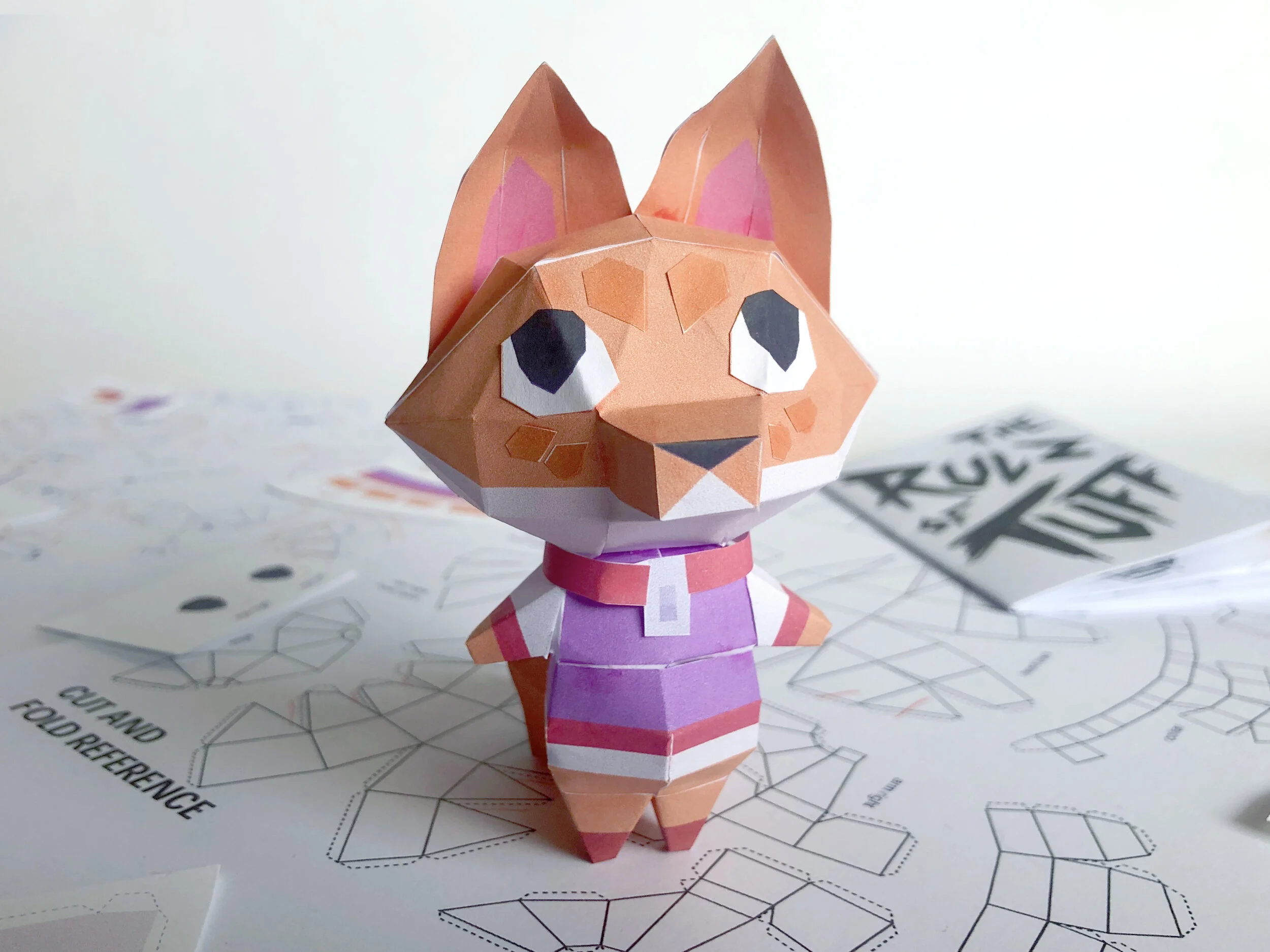 Printable Paper Model — Button City