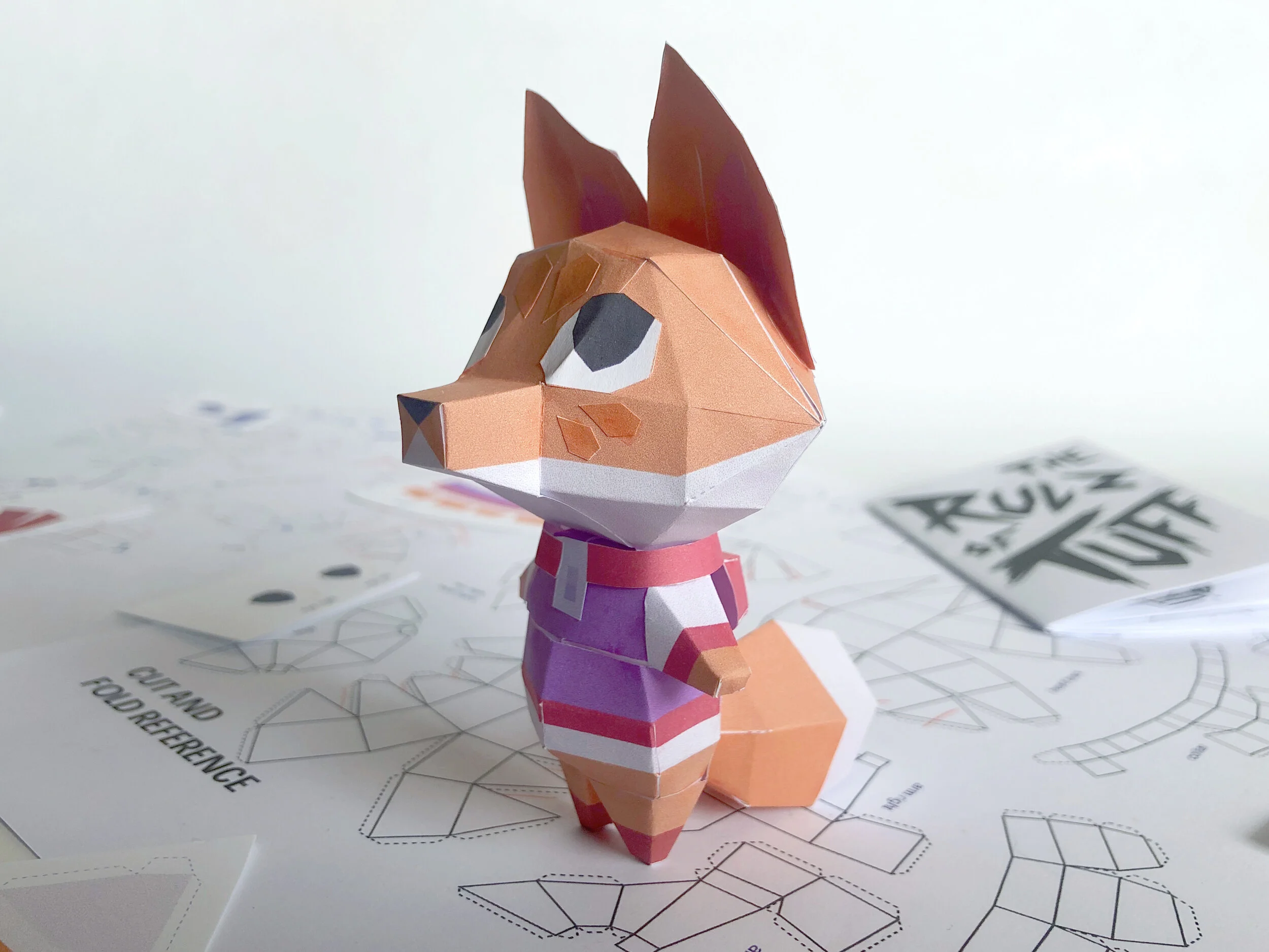 Printable Paper Model — Button City