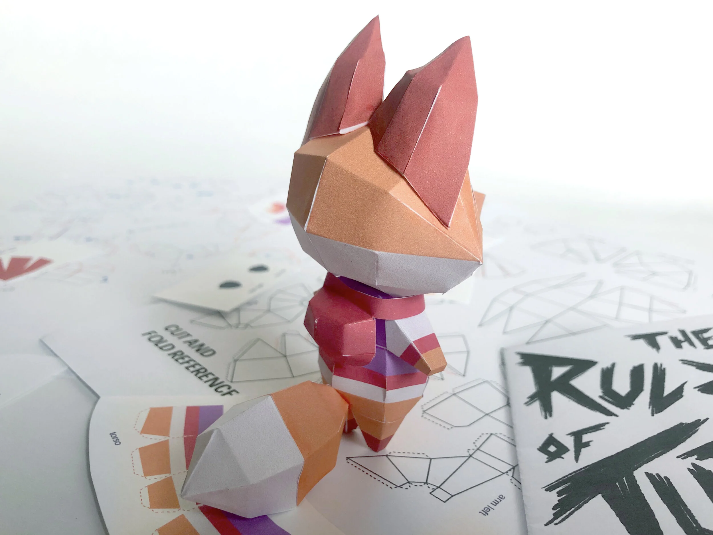 Printable Paper Model — Button City