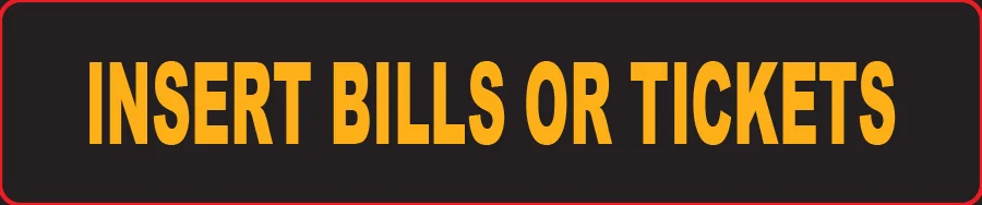 Konami Podium Insert Bills Or Tickets Decal — Iron Chest Gaming