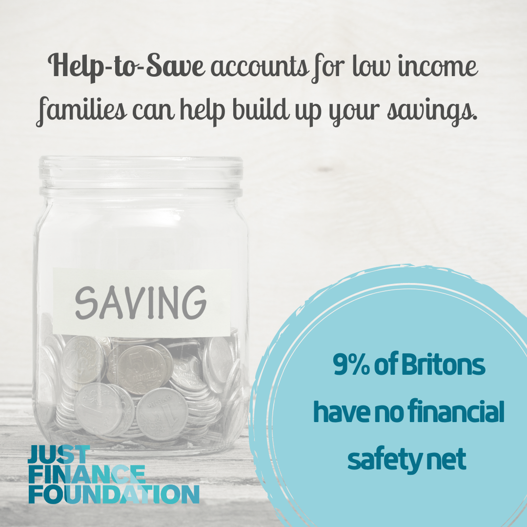 Help Hub - Help To Save — Just Finance Foundation