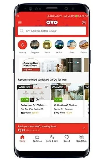 NEWS | OYO's new app feature now allows users to book quarantine and ...