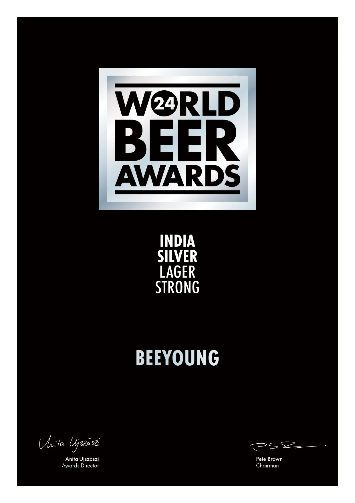 BeeYoung, India's Most Awarded Craft Beer, Wins Gold at the Asia Beer ...