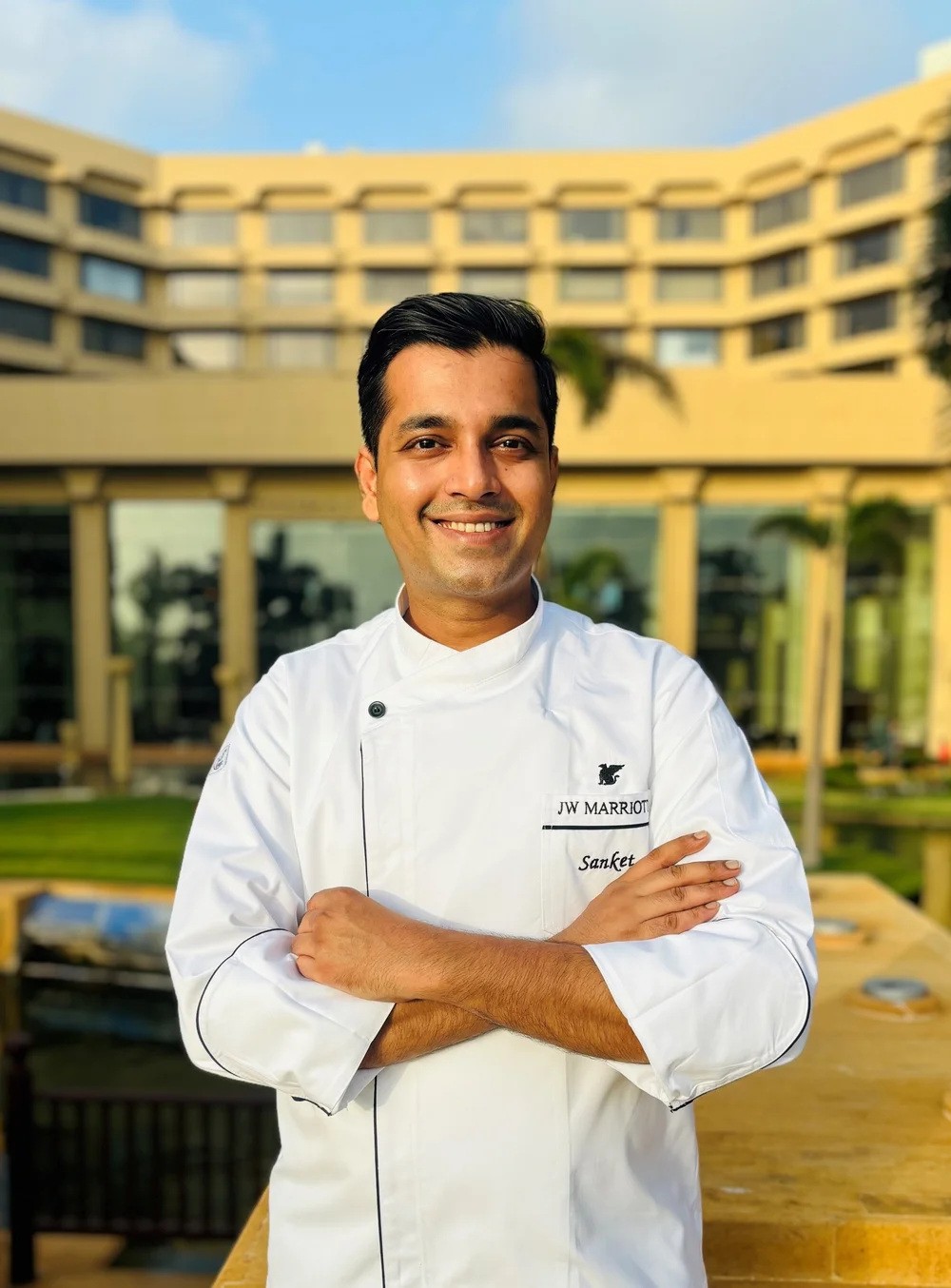 The Iconic Jw Marriott Mumbai Juhu Appoints Chef Sanket Sunil Satare As ...