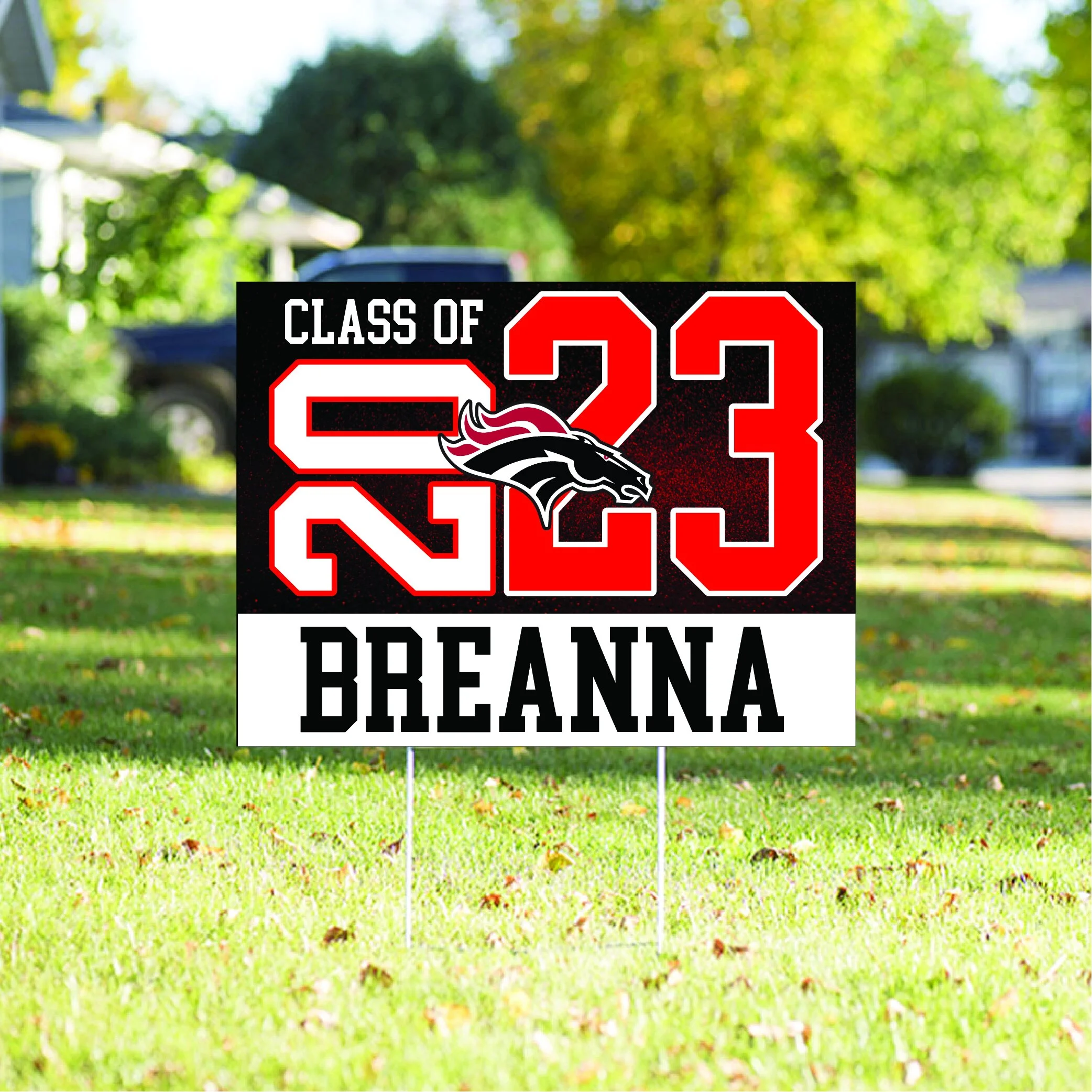 GRAD SIGNS — LEVEL SEVEN GRAPHICS, LLC.