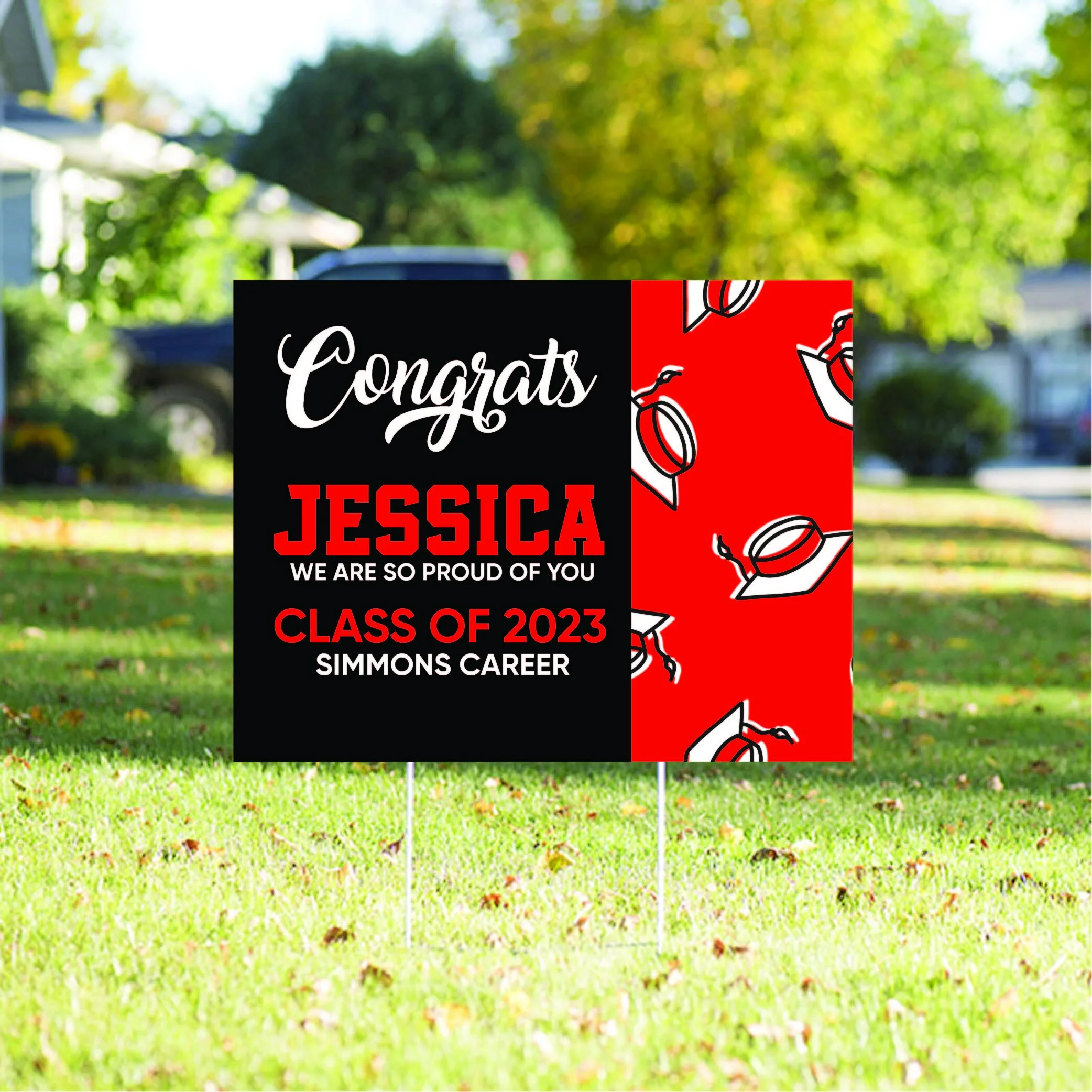 Block Center Sign