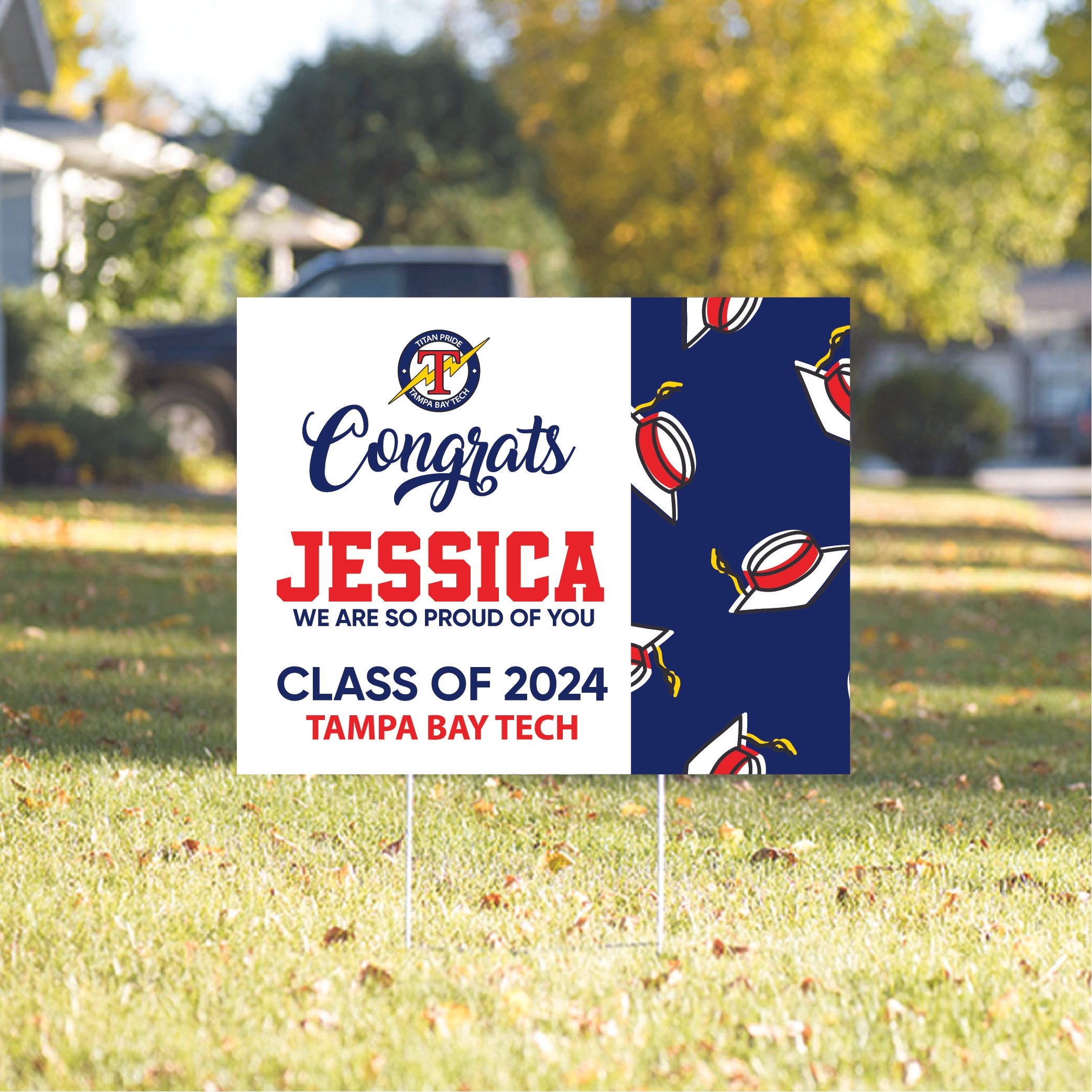 GRAD SIGNS — LEVEL SEVEN GRAPHICS, LLC.