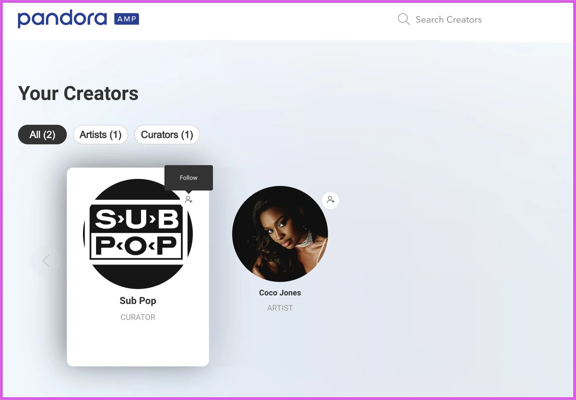 Curator Profiles — AMP Playbook