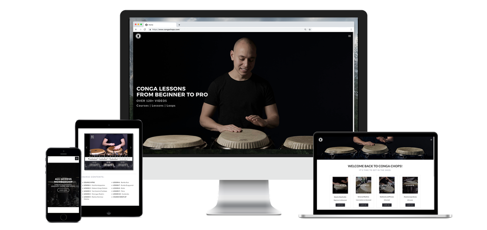 Online Lessons, Congas, Bongos & Timbales | Conga Chops