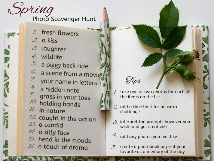 Spring Photo Scavenger Hunt Date — Make a Date of It