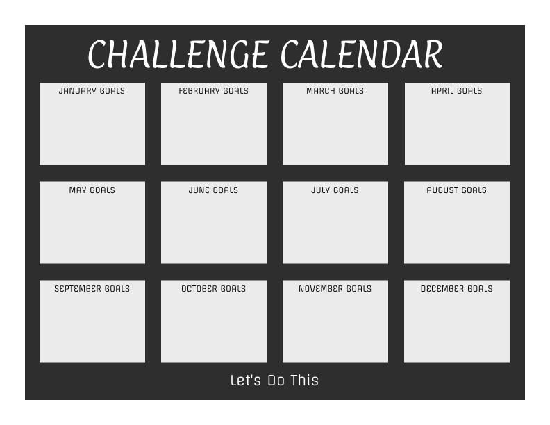 New Year's Challenge Date — Make a Date of It