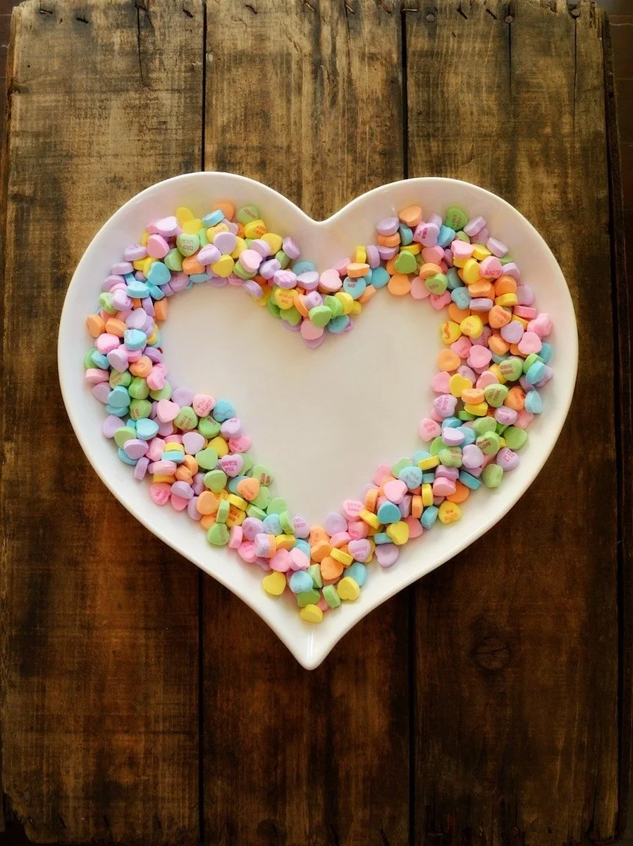 Conversation Hearts Game: 15 Minute Mini-Date — Make a Date of It
