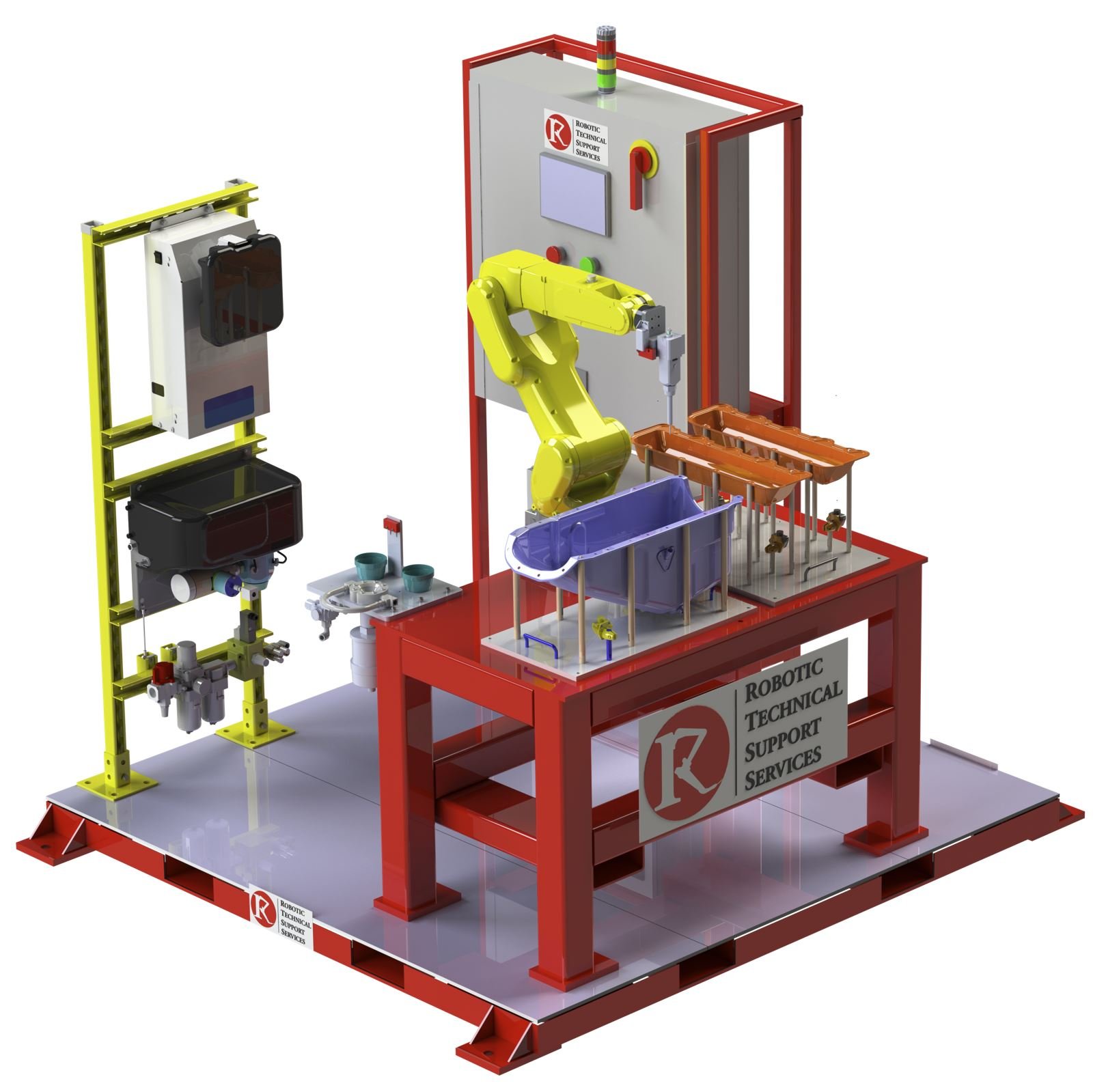 Pre-Engineered Dispense Cell — Robotic Technical Support Services