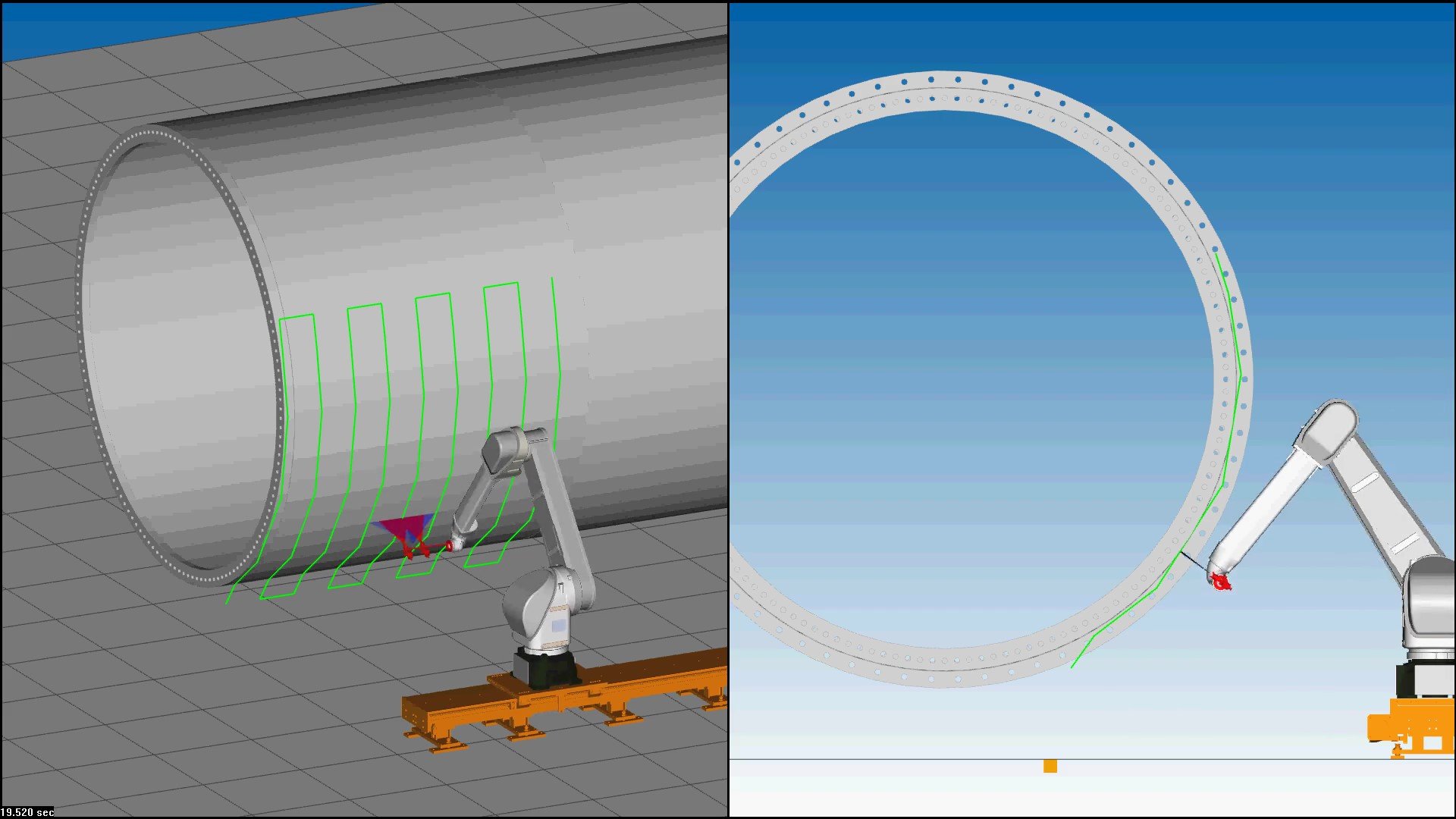 Paint Simulation — Robotic Technical Support Services