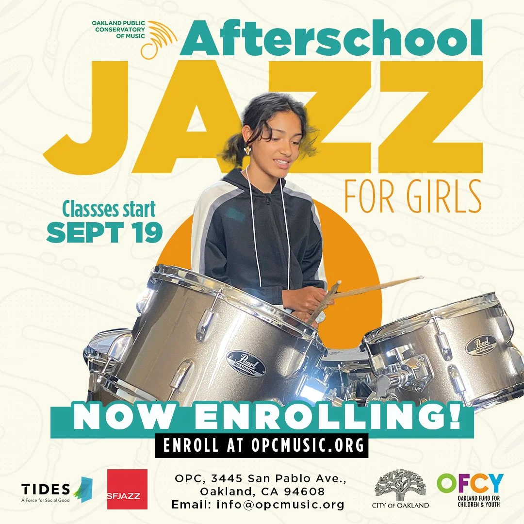 Afterschool Jazz for Girls — Oakland Public Conservatory of Music