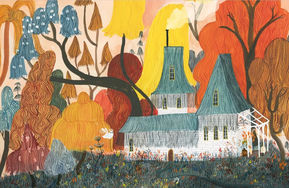 Esme Shapiro Illustration - ALMA AND THE BEAST