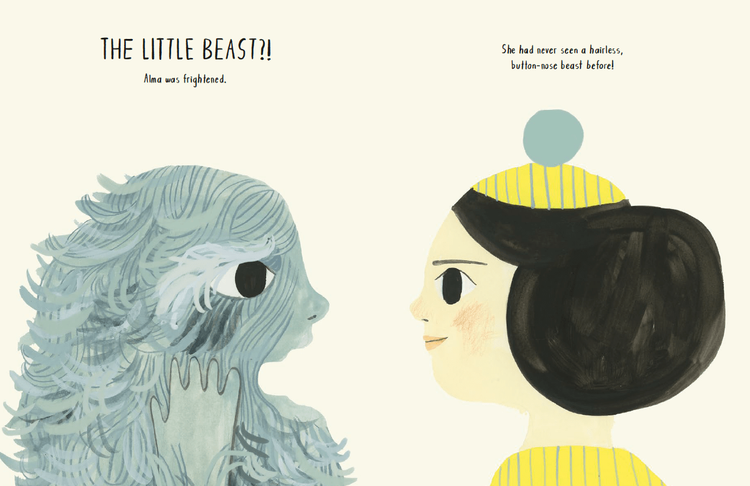 Esme Shapiro Illustration - ALMA AND THE BEAST