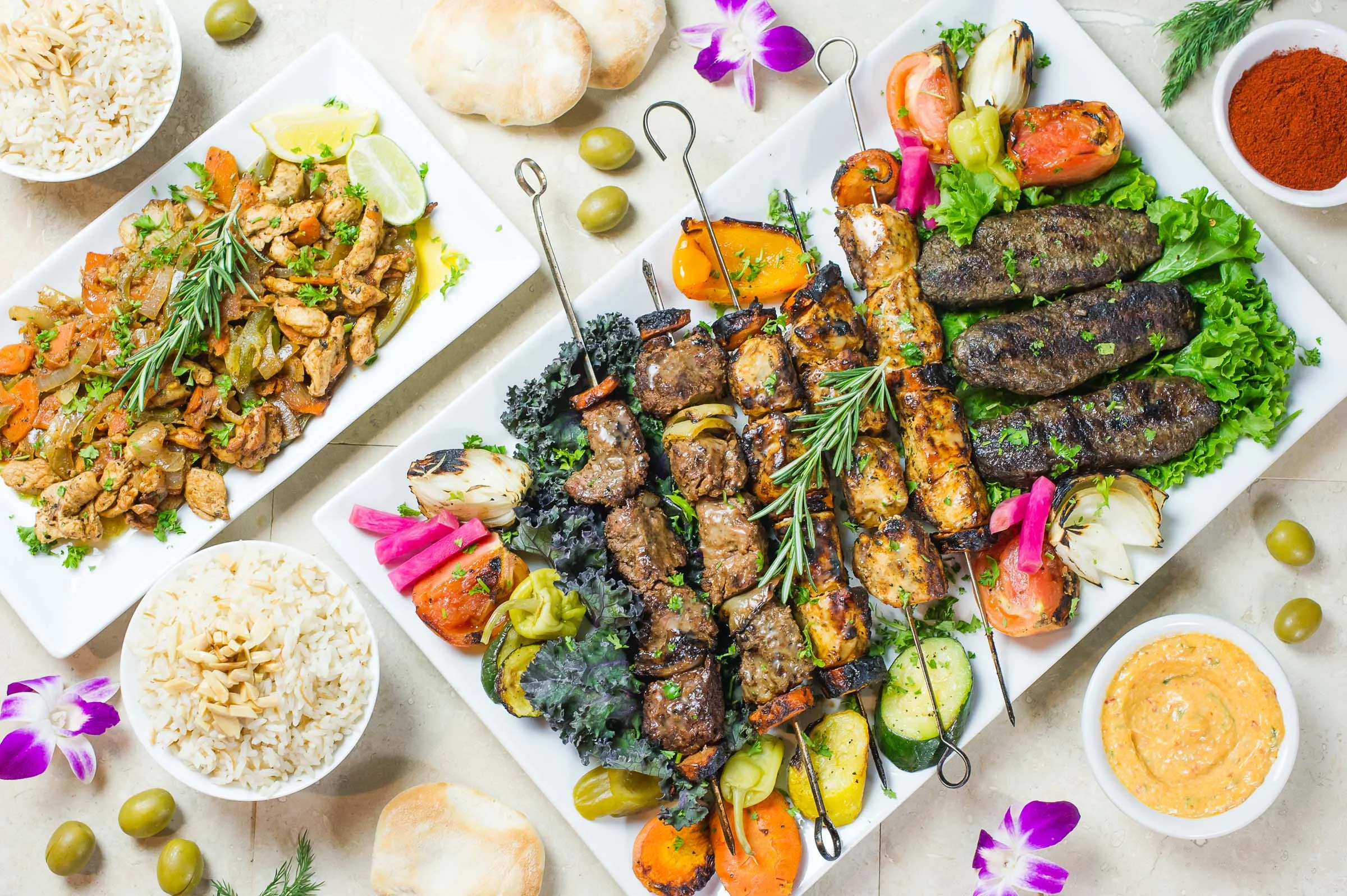 Party Trays — Malek Al-Kabob