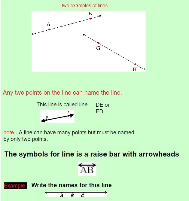 Geometry Lines