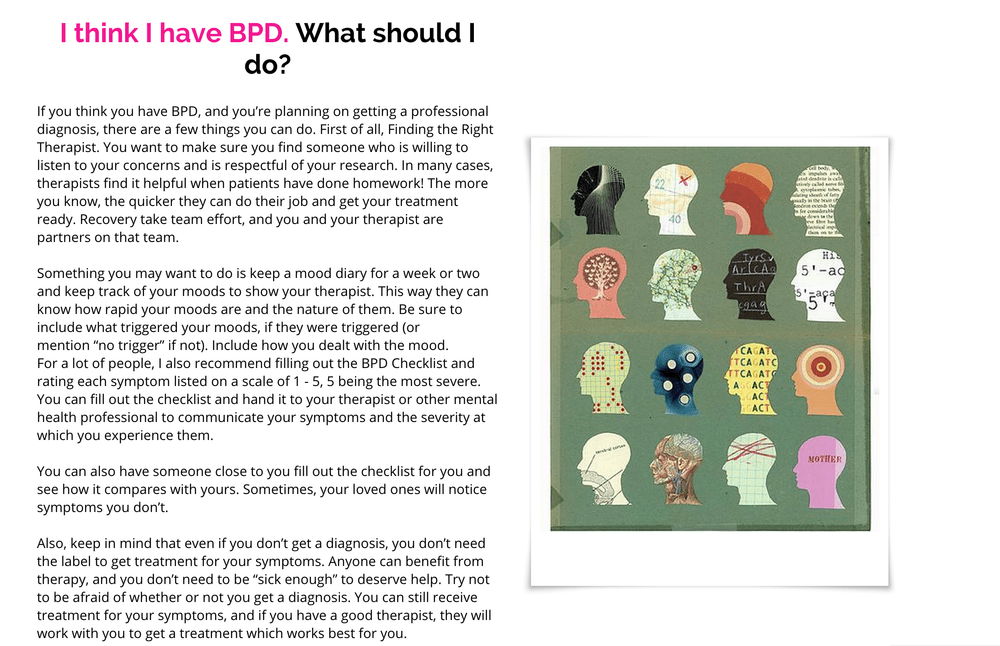 BPD — Project LETS