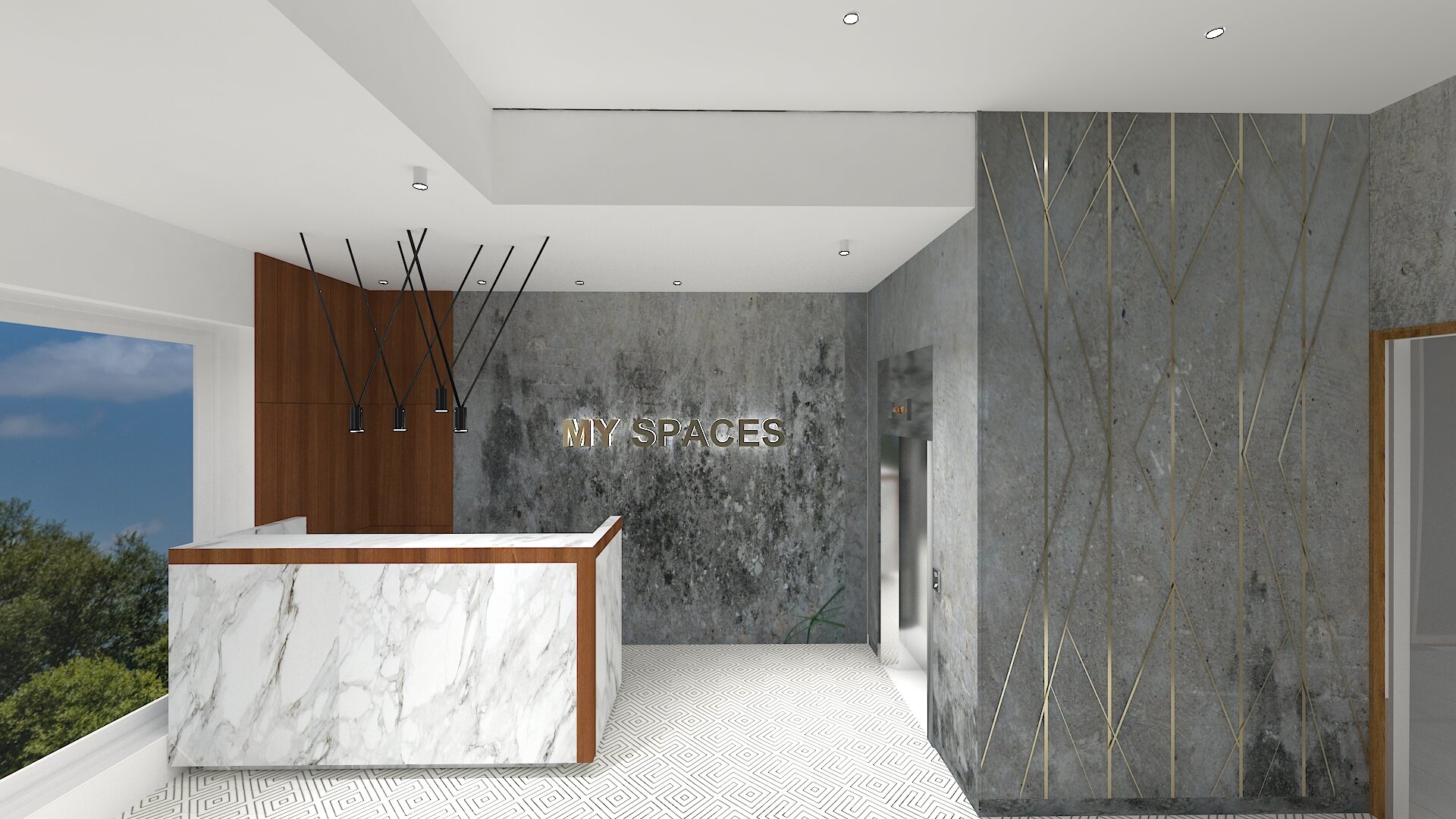 A Virtual Tour of a Co-Work Office called My Spaces — HOUSEOF9DESIGN