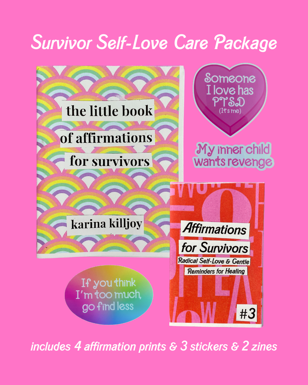 Survivor self-love care package — Karina Hagelin