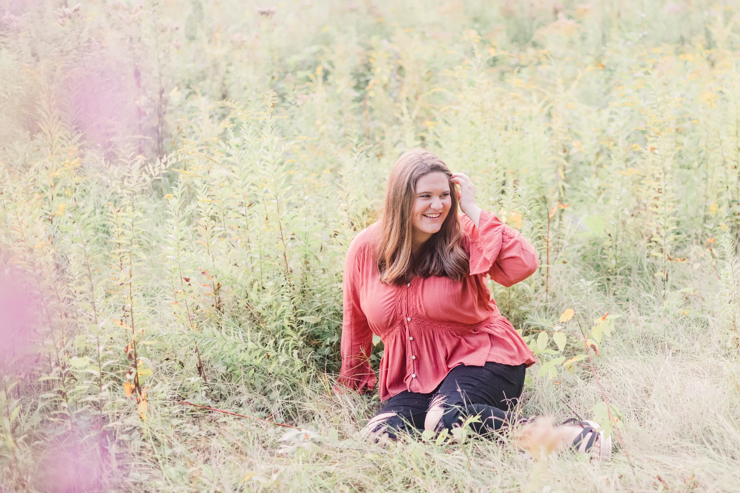 Emma's Concord Audubon Senior Session — NH Portrait Photographer