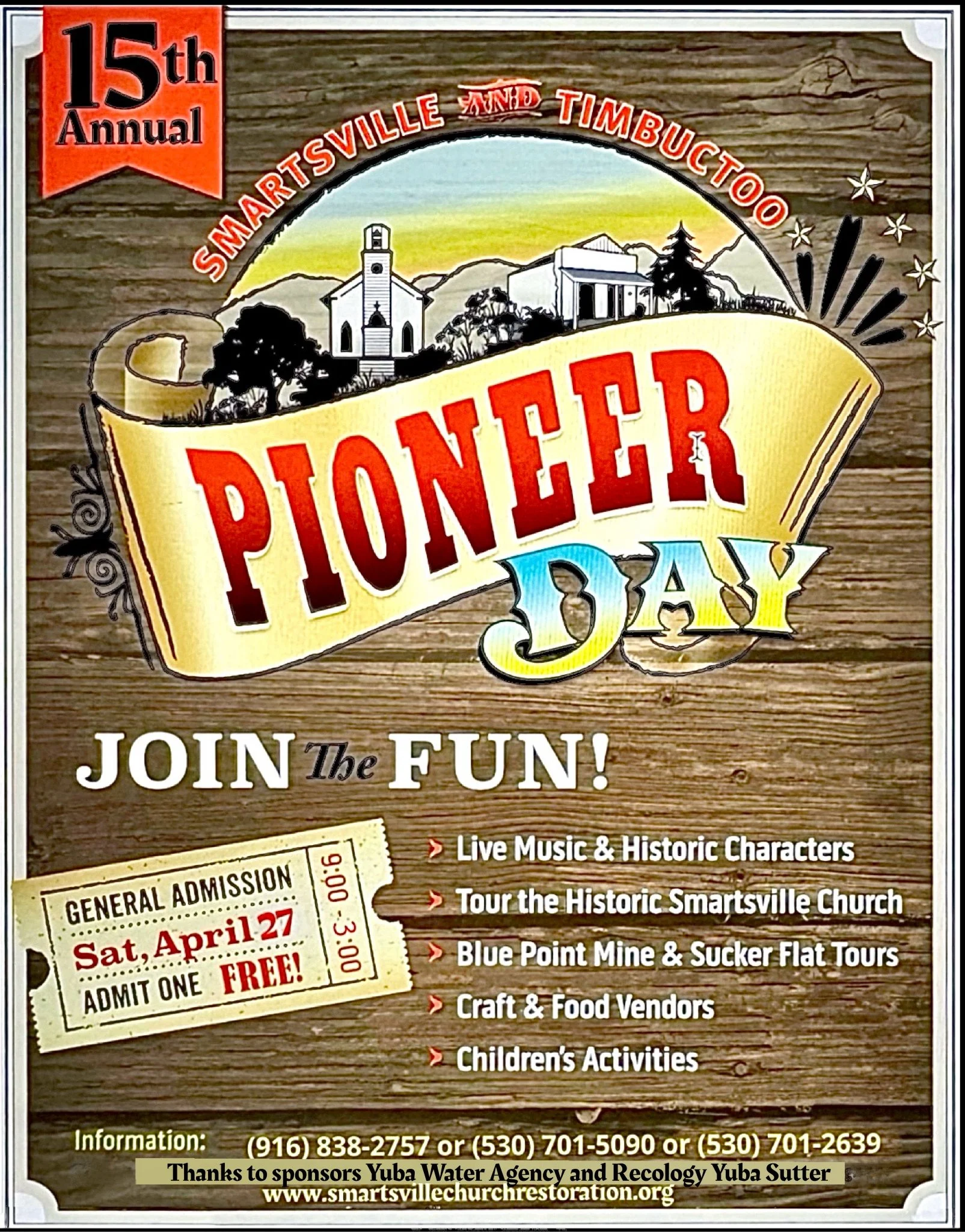 Events — Timbuctoo California