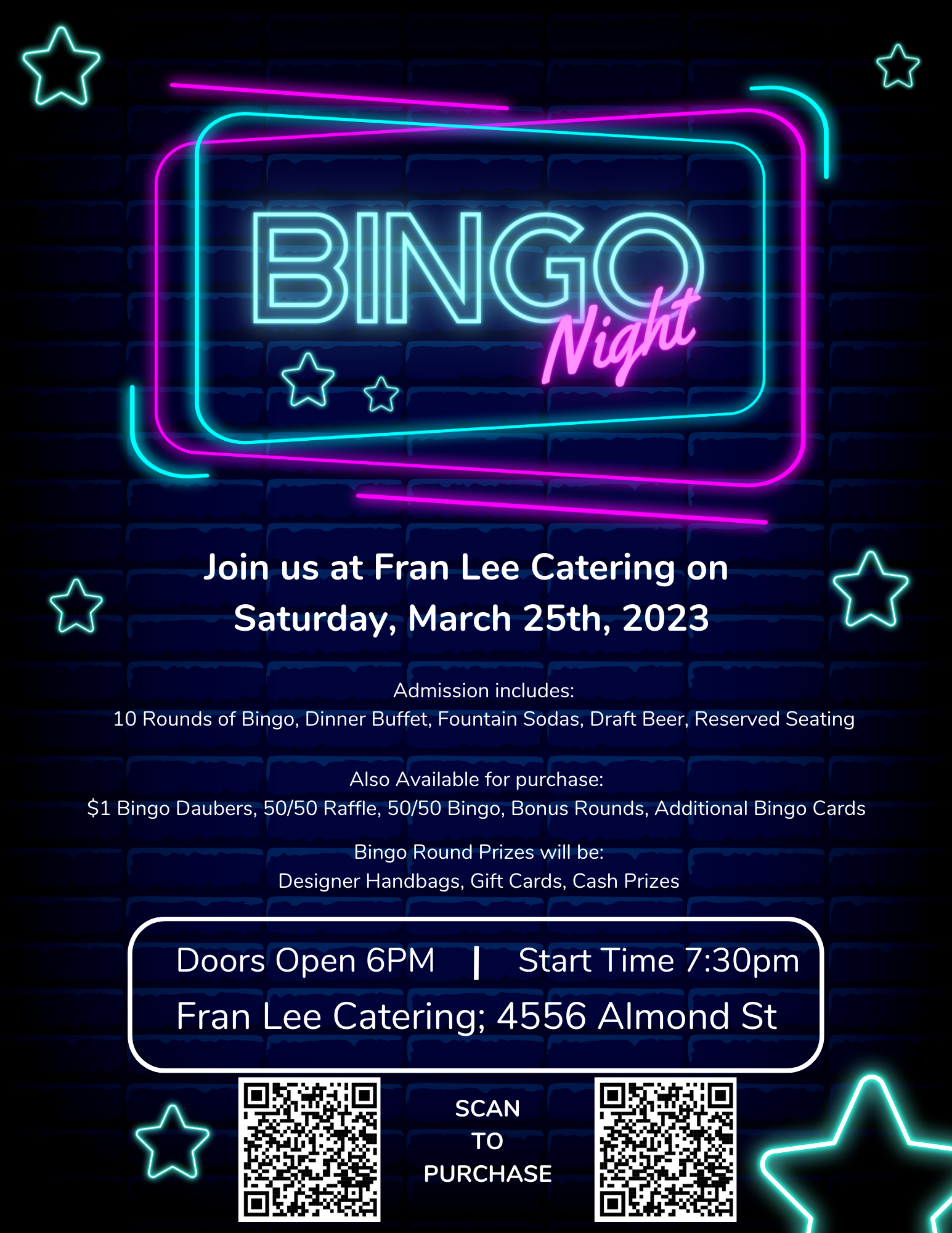 Special Events — Fran Lee Catering