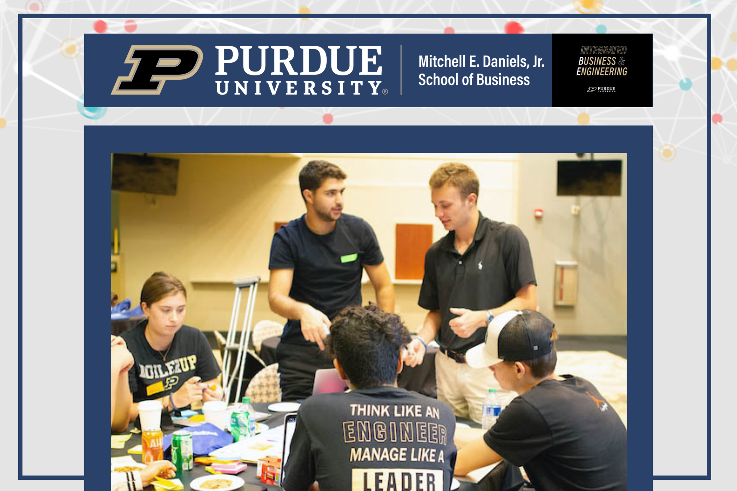 Program Spotlight: Purdue’s Integrated Business & Engineering Program ...