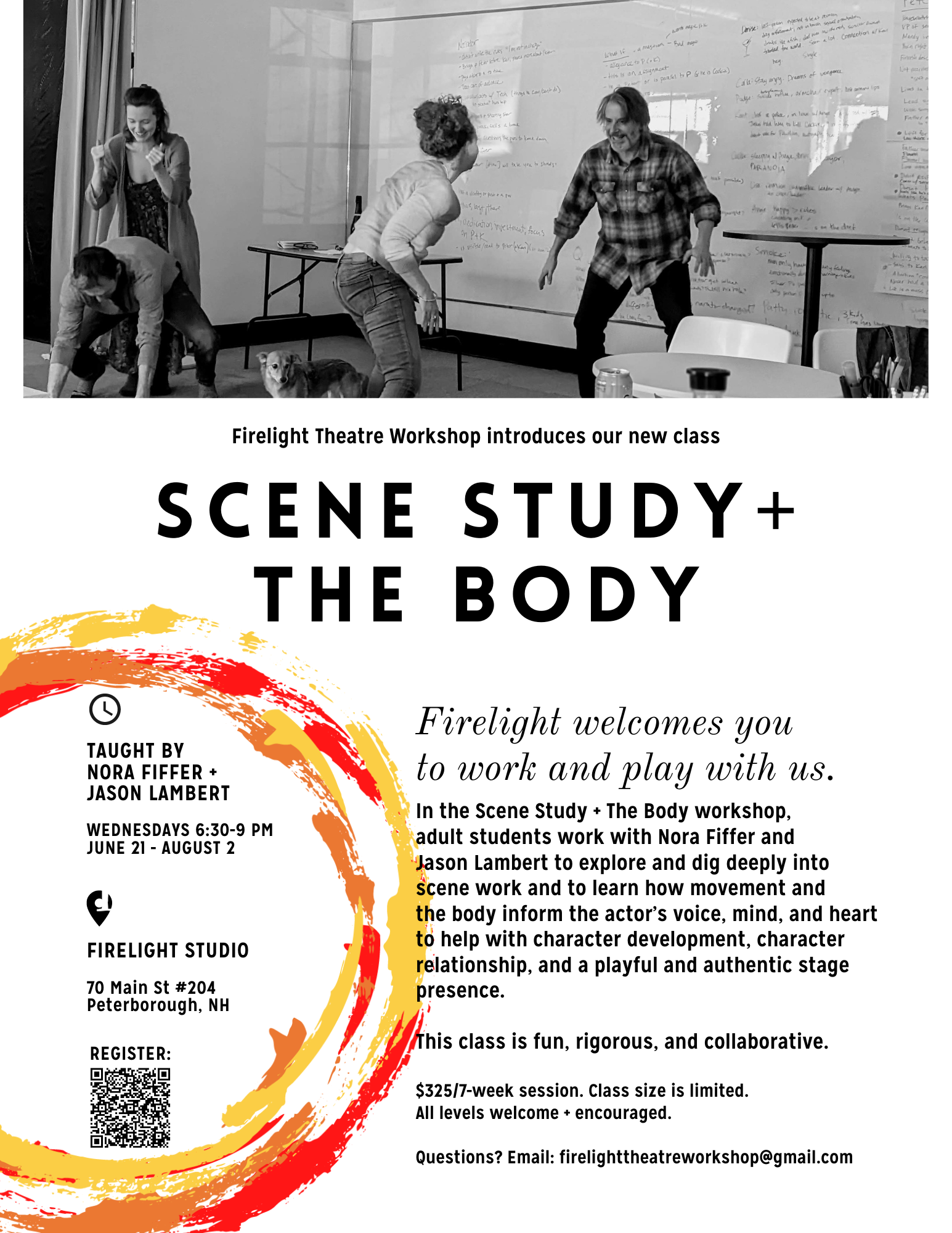 Acting Workshops + Classes — firelight