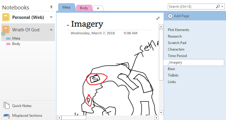 Using Microsoft OneNote for Novels — Jay Penner Books | Ancient ...