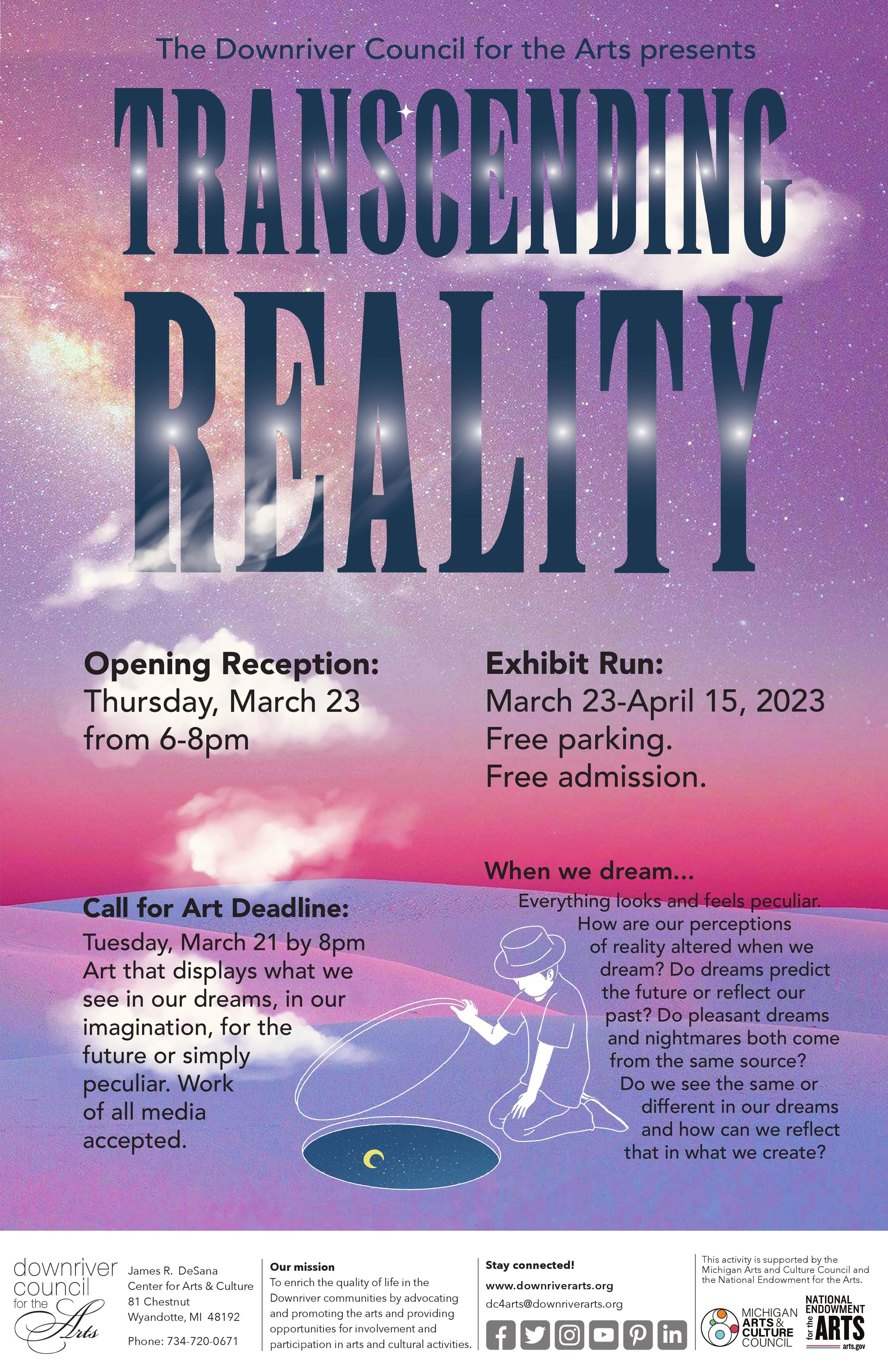 Transcending Reality - Online and In Person 03/2023 — Downriver Council ...