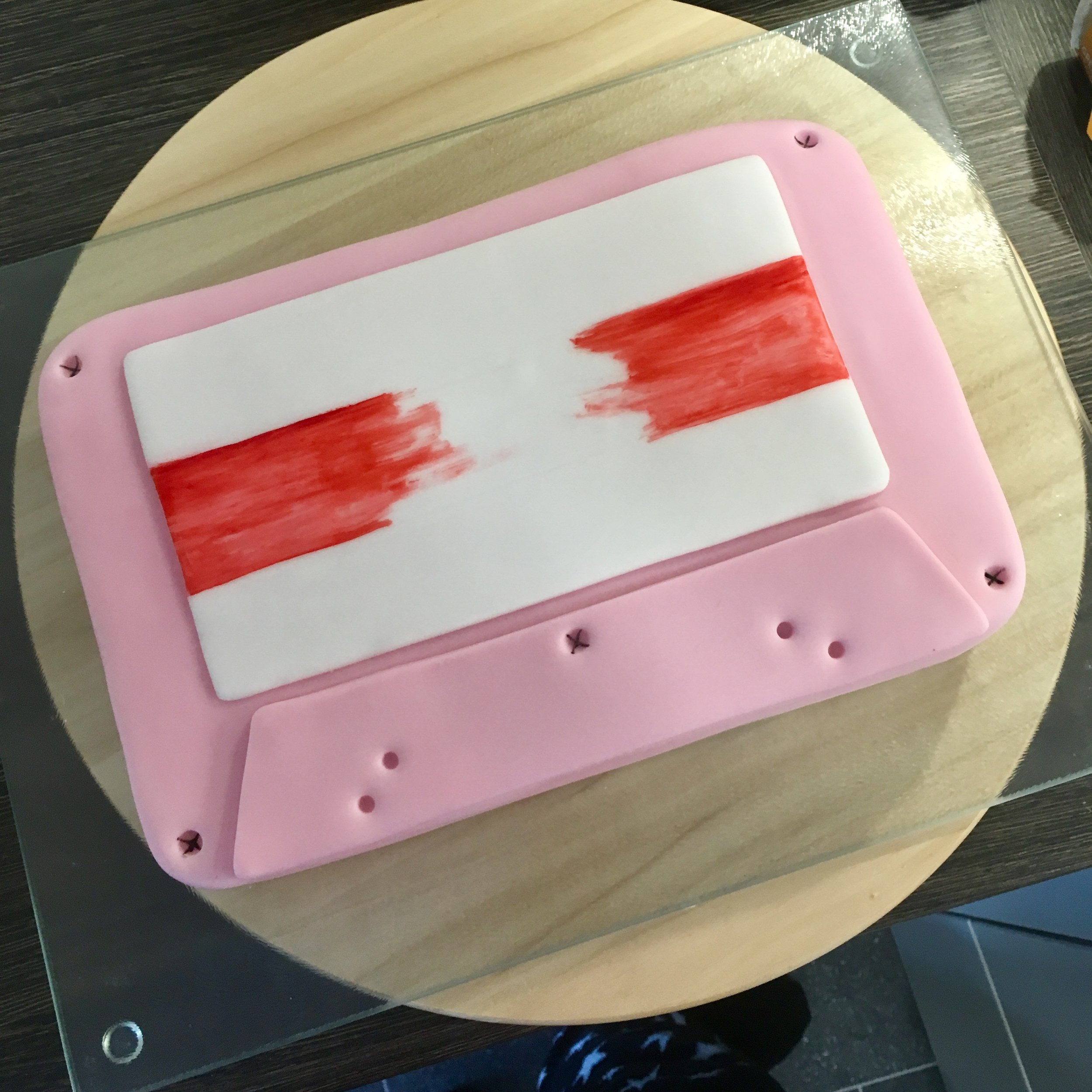 Retro AF Cassette Tape Cake (a MixCake if you will) — Icing Insight