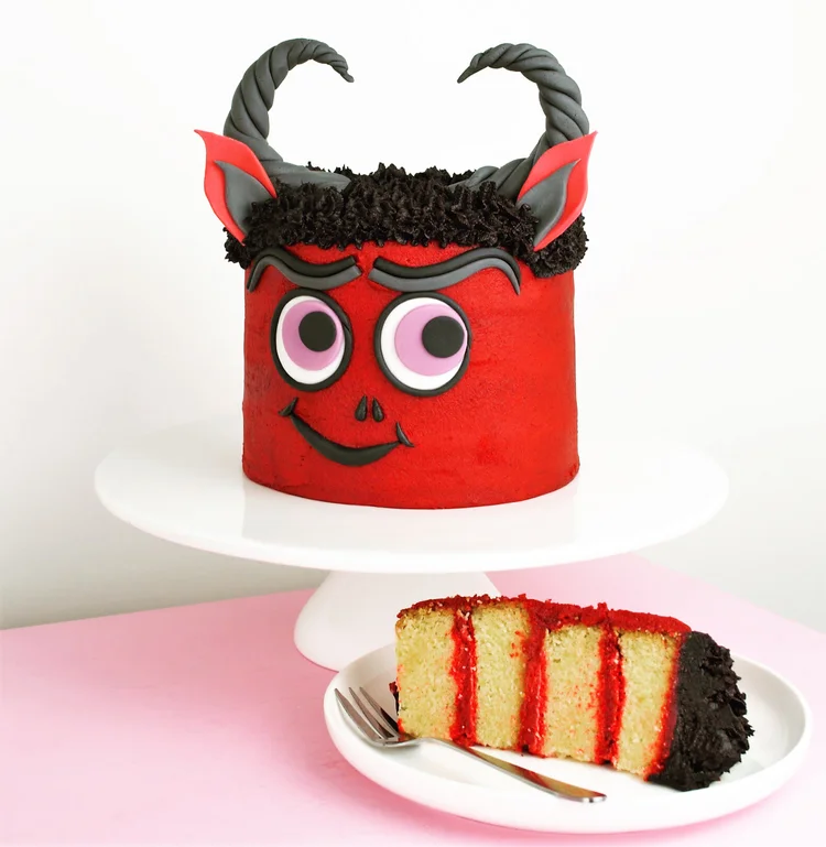 Delicious Devil Cake Tutorial For Halloween — Icing Insight