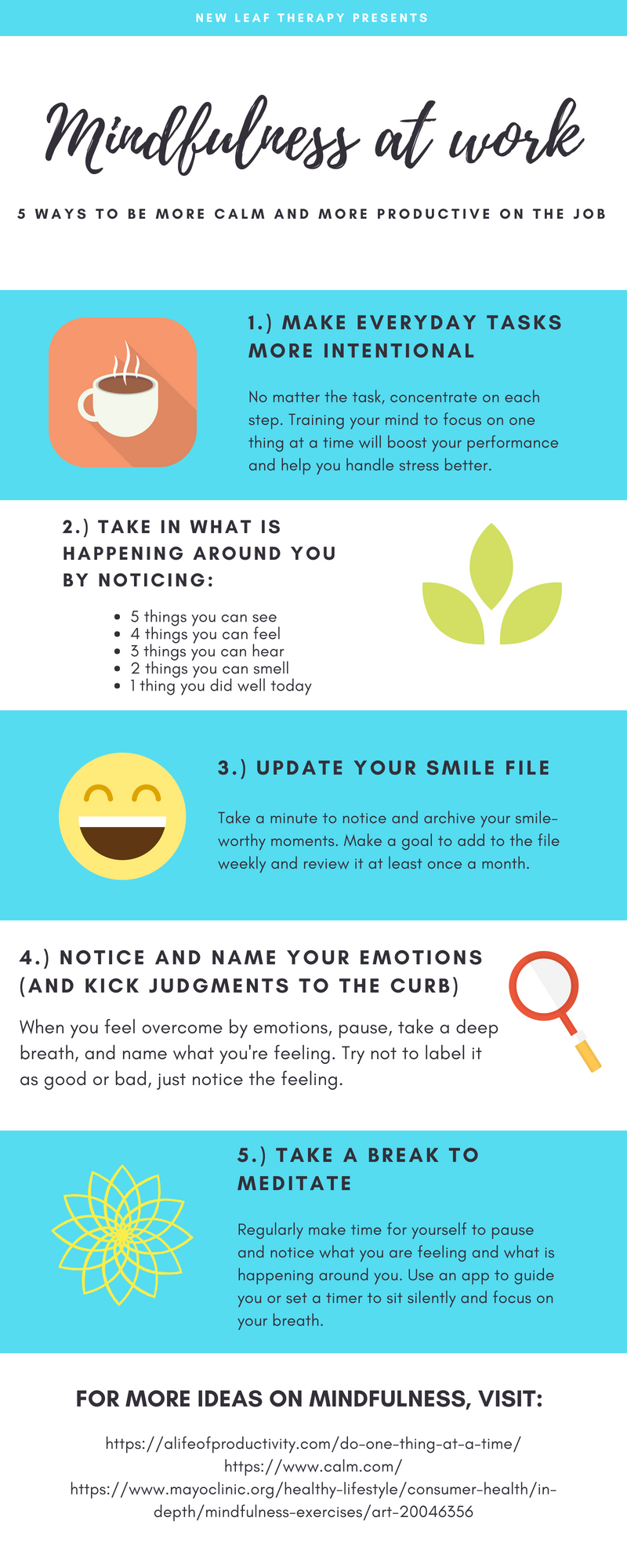 5 Ways to Beat Stress at Your Desk — New Leaf Therapy