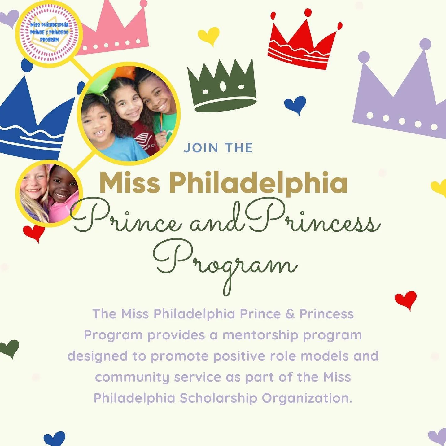 Prince & Princess Program — Miss Philadelphia Scholarship Organization