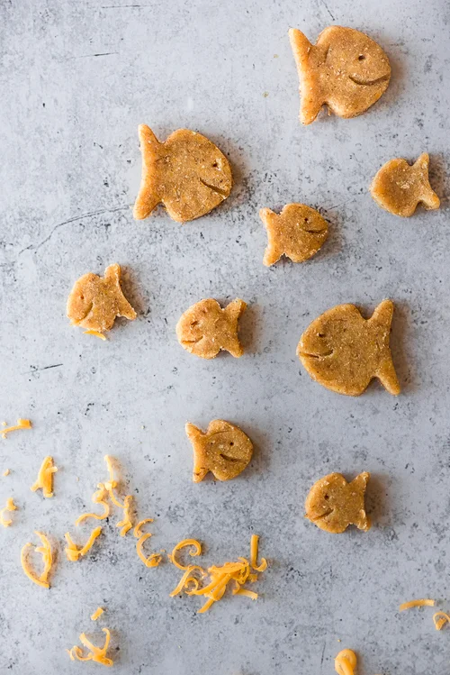 Family Fish Crackers — Mushrooms & Thyme