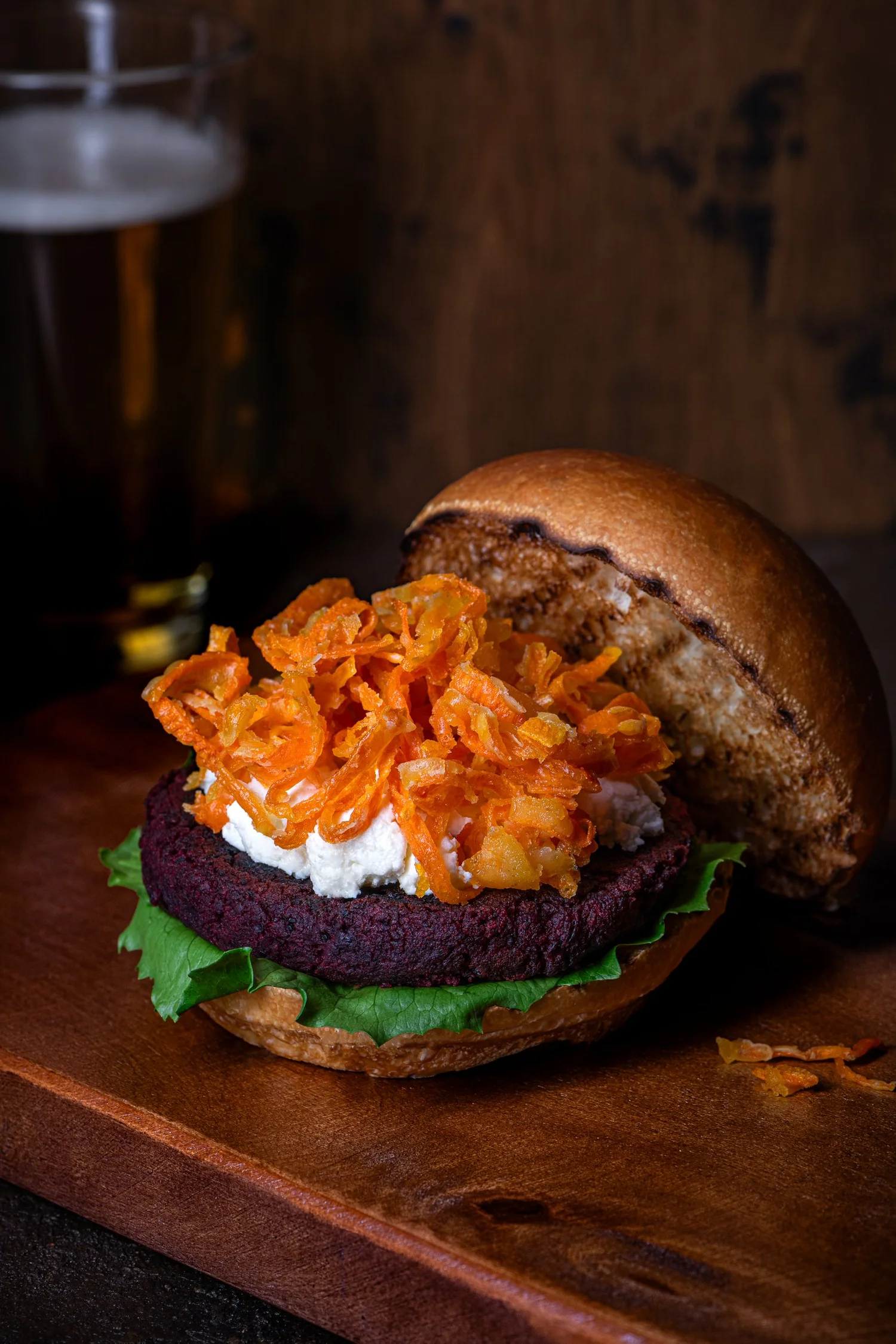 Beet, Mushroom & Black Bean Burgers — Mushrooms & Thyme